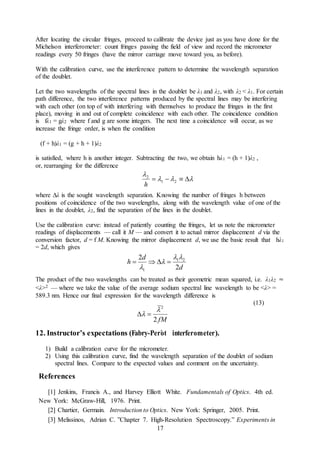 Interferometers | PDF