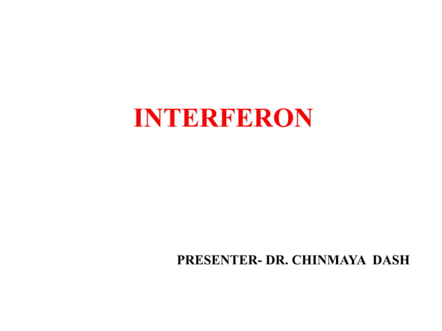 Interferon | PPTX | Genetics | Science
