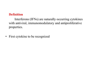 Interferon | PPTX