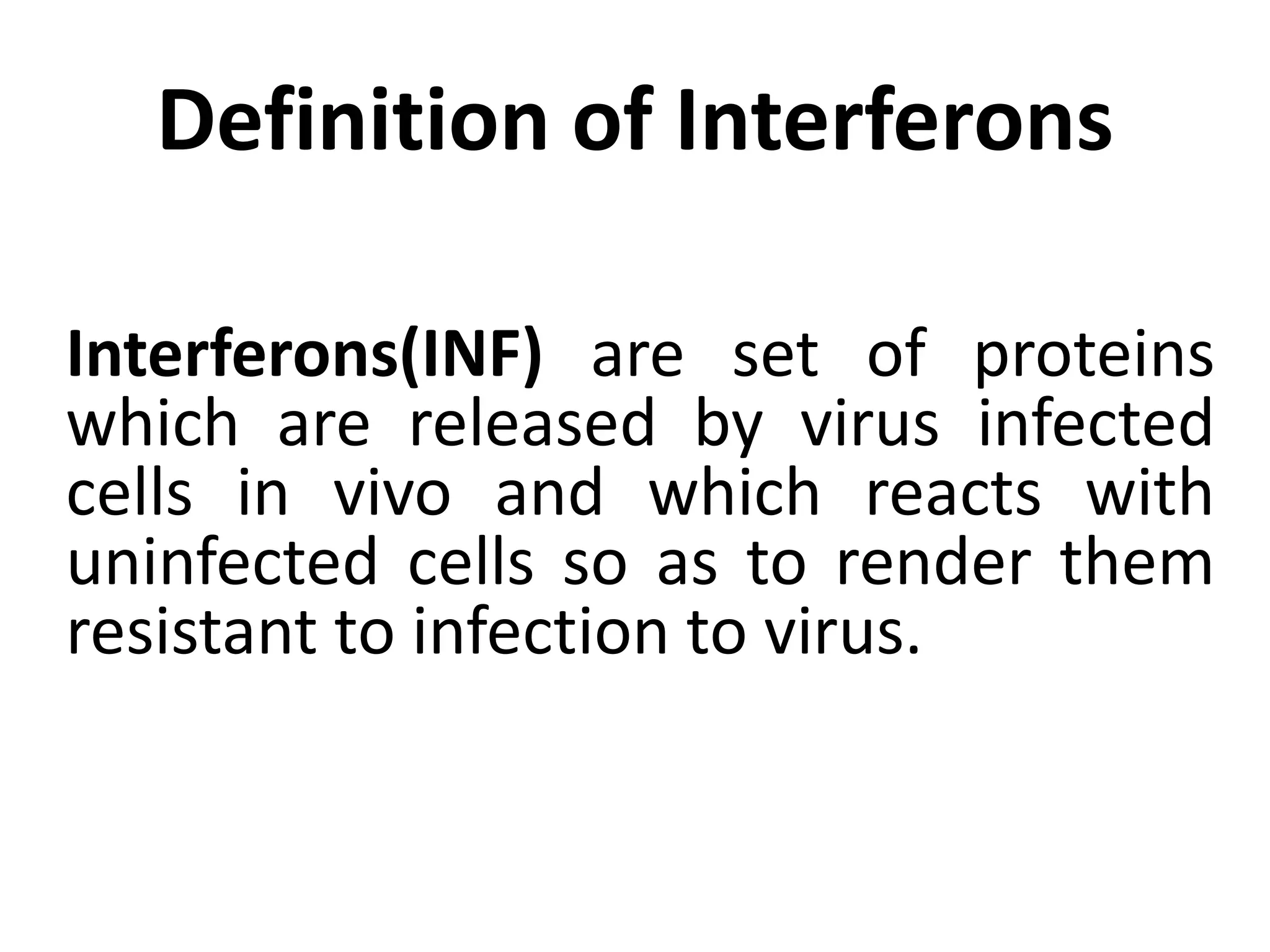 Interferon | PPTX