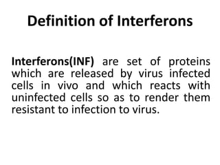 Interferon | PPTX
