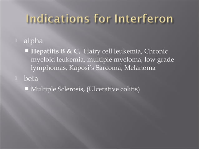 Interferon | PPT