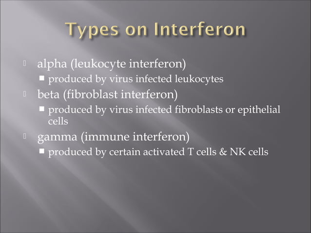 Interferon | PPT