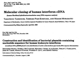 Interferon History Files as of February 2020 | PPTX | Chemistry | Science