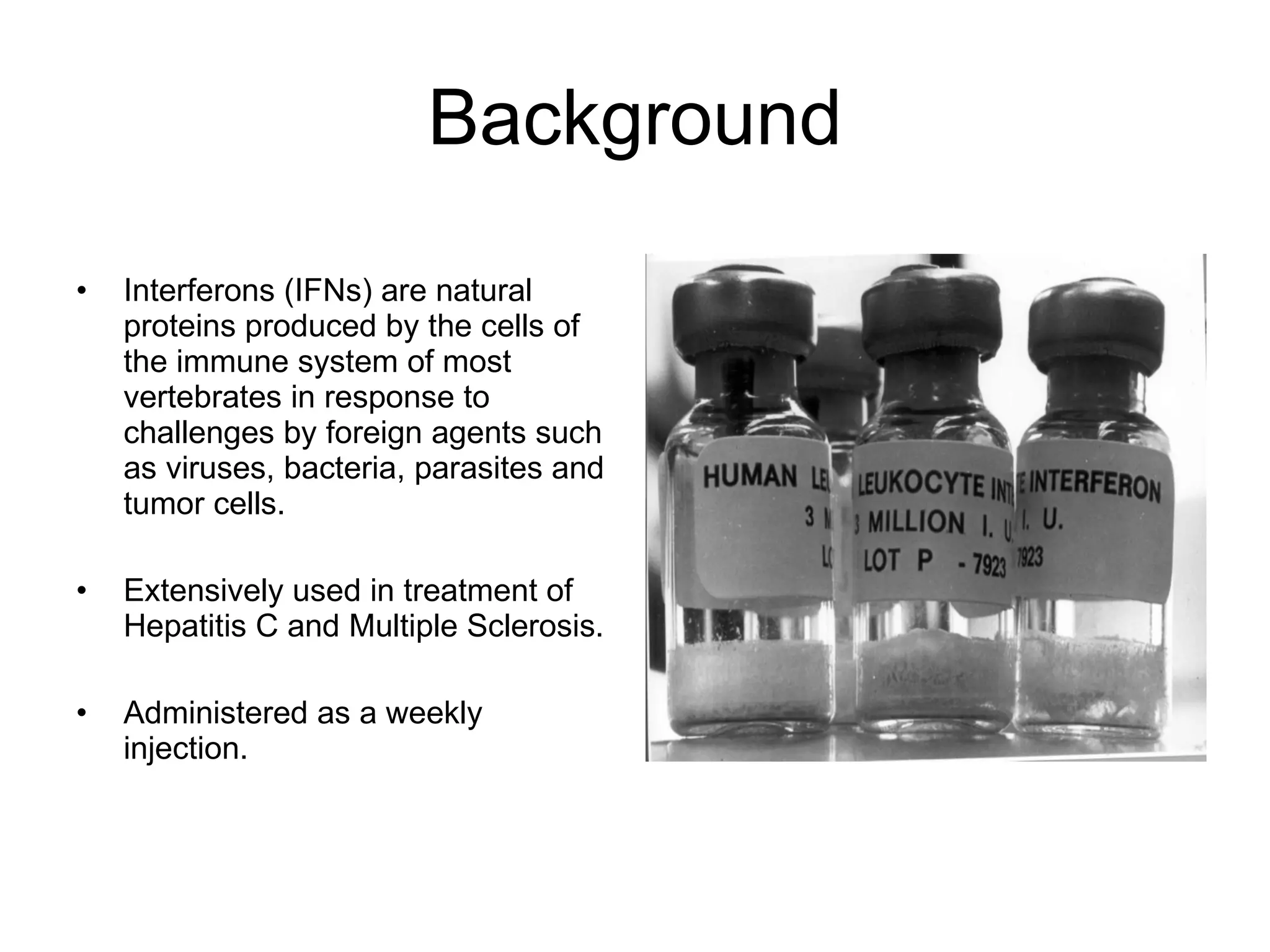 Industrial Production Process for Interferon | PPT
