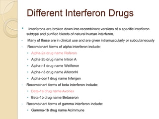 A very Short Introduction about Interferons | PPTX