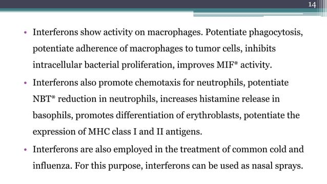Interferons | PPTX