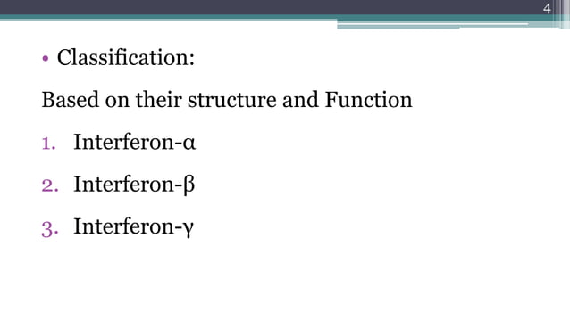 Interferons | PPTX