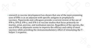 INTERFERONS1-1.pdf basic knowledge of interferons | PPT | Free Download
