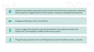 INTERFERONS1-1.pdf basic knowledge of interferons | PPT