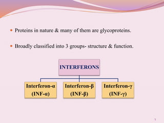 Interferons & interleukines | PPTX