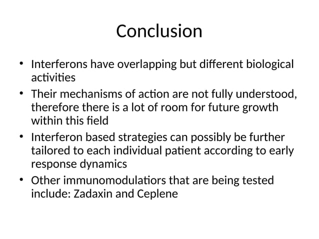 Interferons, types, actions and interferon drugs.ppt