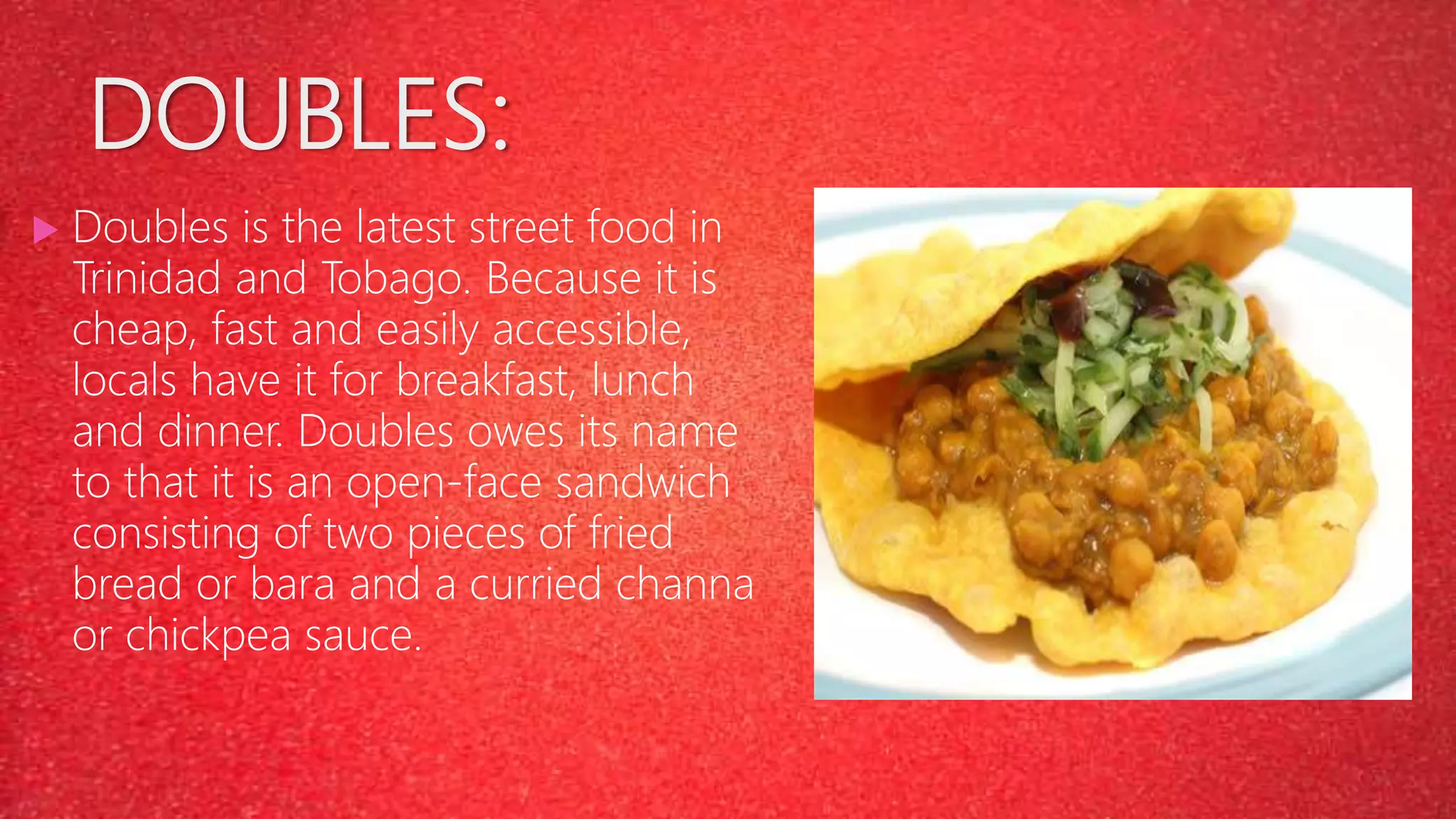 TRINIDAD AND TOBAGO FOOD | PPTX