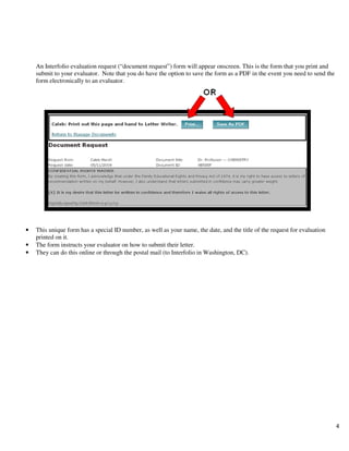 Interfolio Instructions | PDF