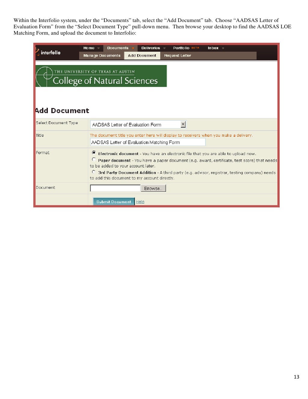 Interfolio dossier faq - sugarglop