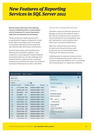 Introducing Microsoft SQL Server 2012 | PDF