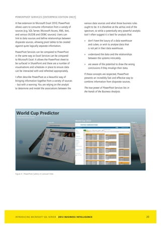 Introducing Microsoft SQL Server 2012 | PDF