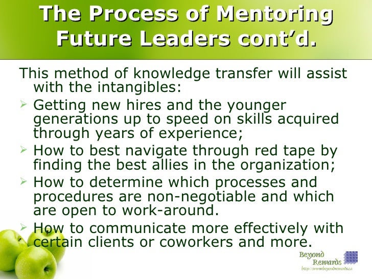 Intergenerational Knowledge Transfer Succession Planning