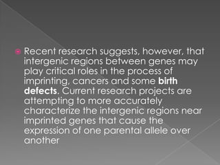 Intergenic segments | PPTX