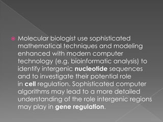 Intergenic segments | PPTX