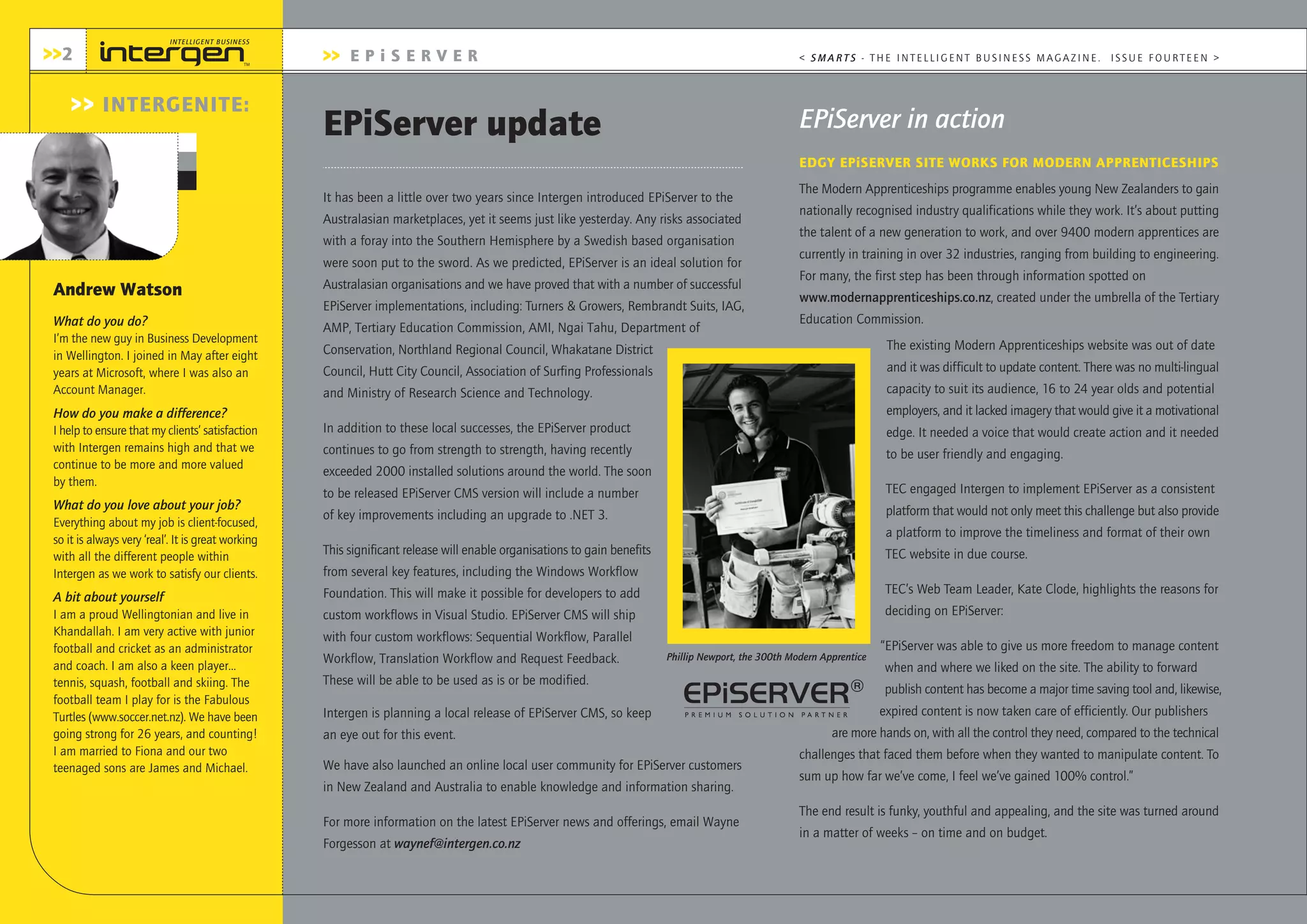 Intergen Smarts 14 (2007) | PDF