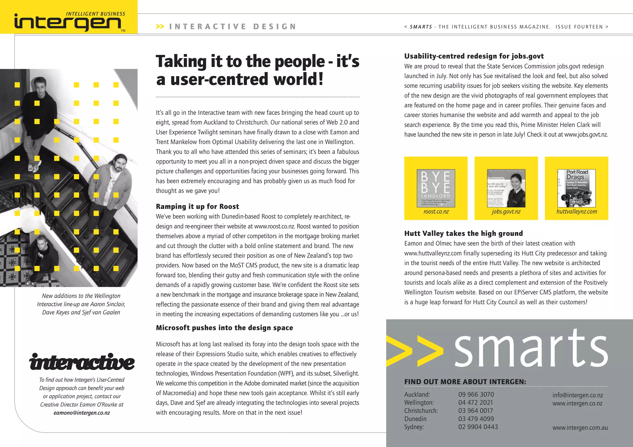 Intergen Smarts 14 (2007) | PDF