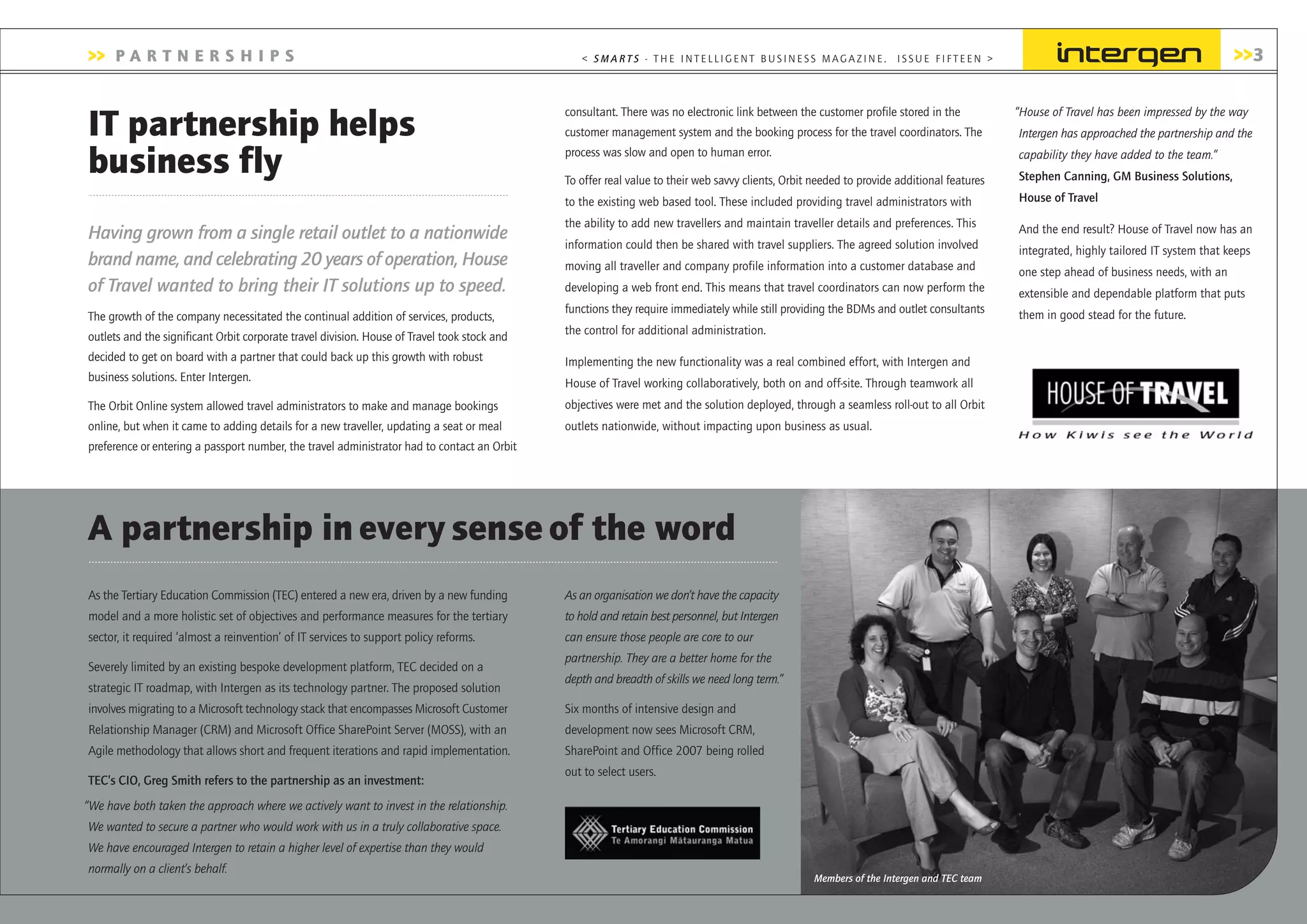 Intergen Smarts 15 (2007) | PDF