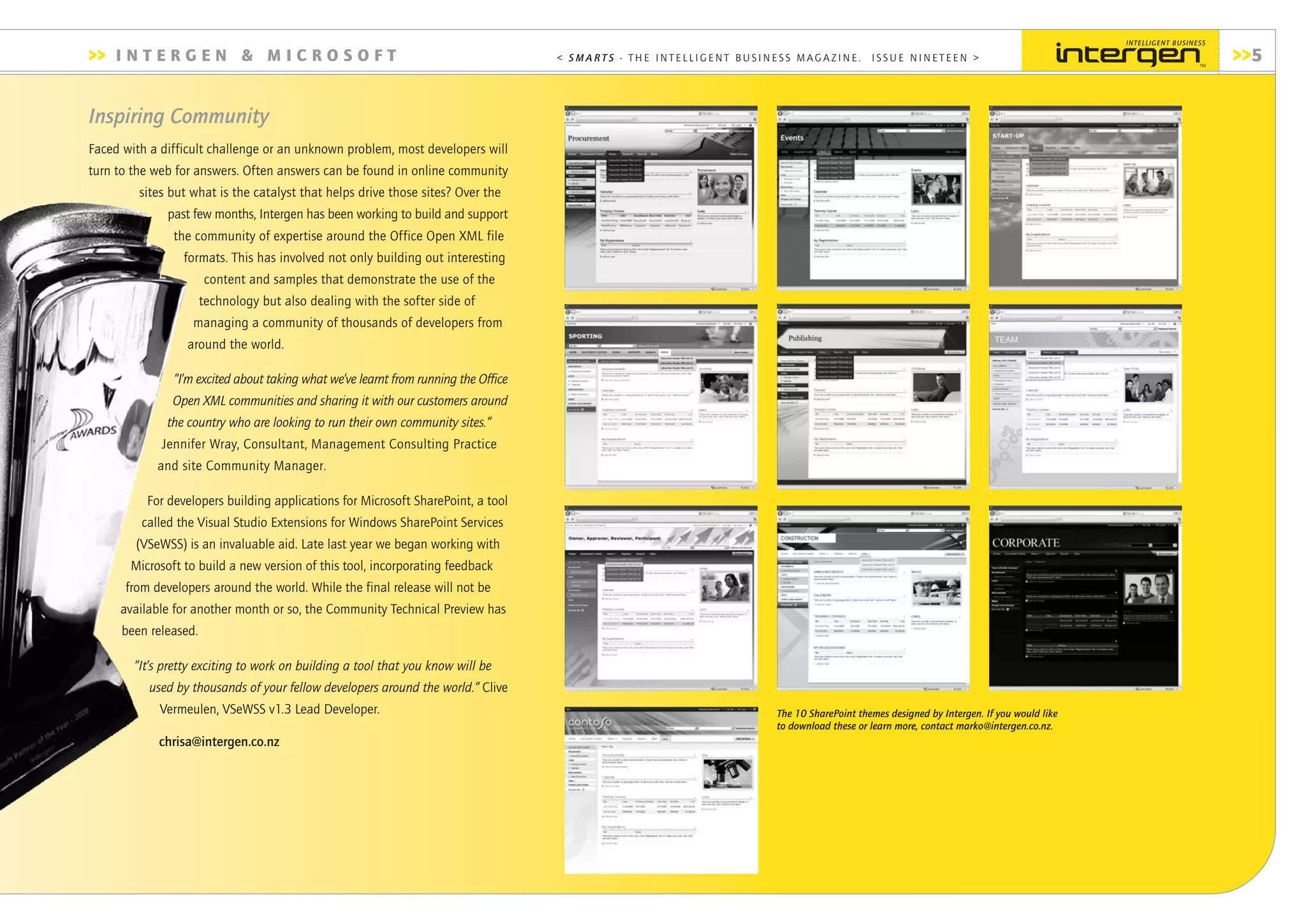 Intergen Smarts 19 (2009) | PDF