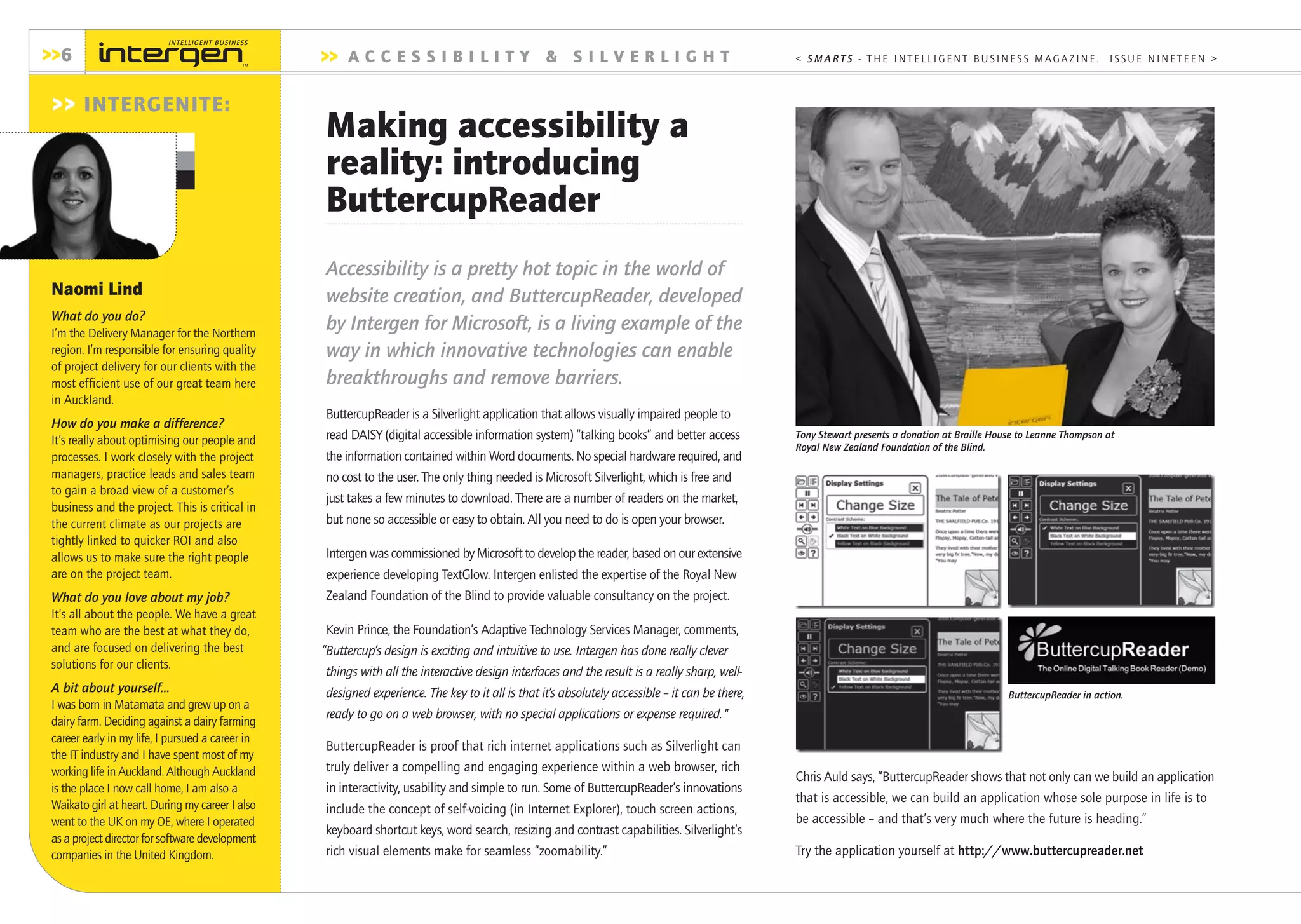 Intergen Smarts 19 (2009) | PDF