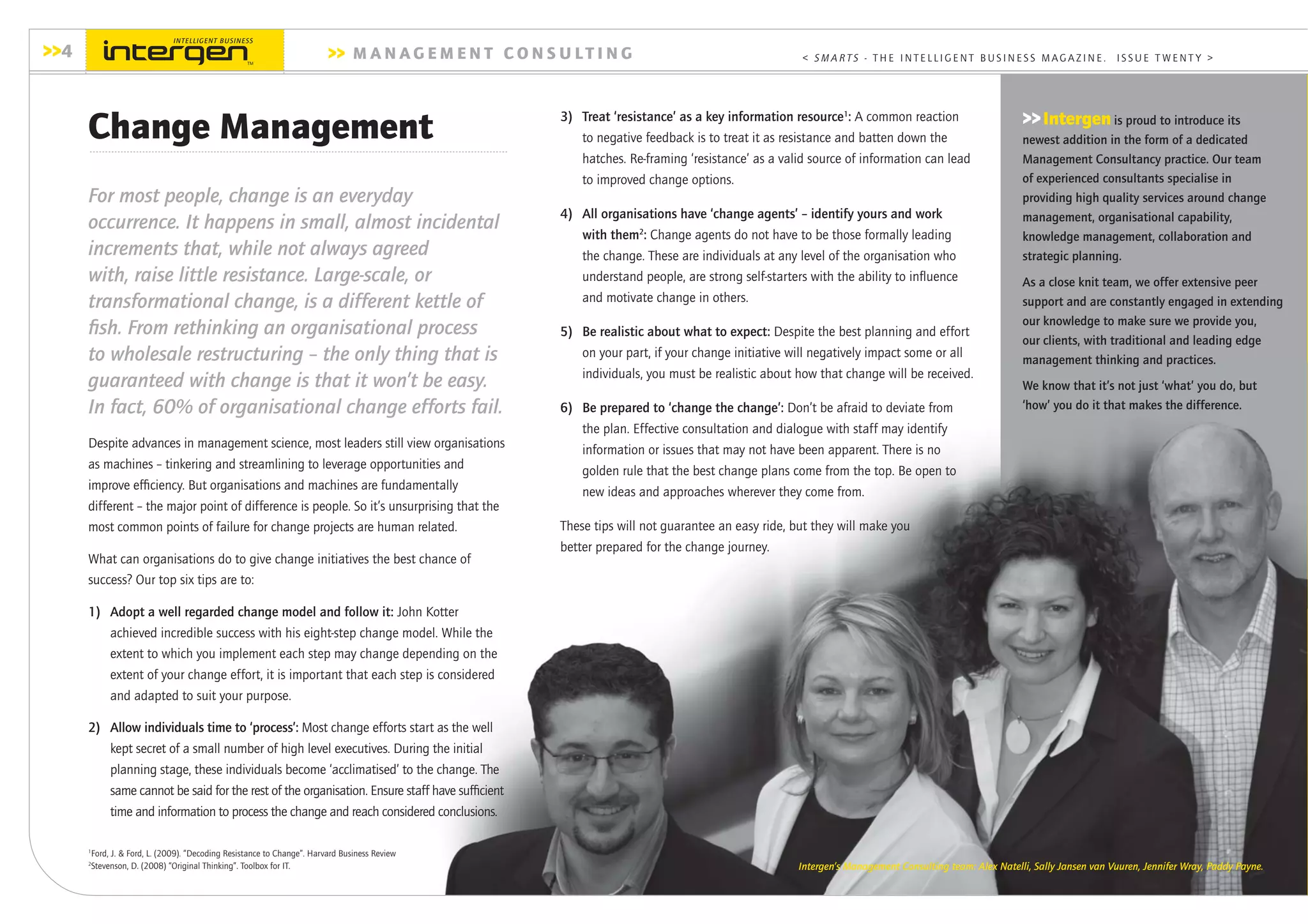 Intergen Smarts 20 (2009) | PDF | Computing | Technology & Computing