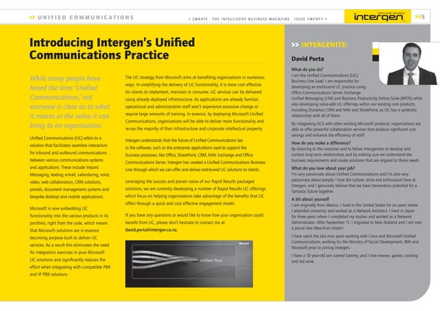 Intergen Smarts 20 (2009) | PDF | Computing | Technology & Computing