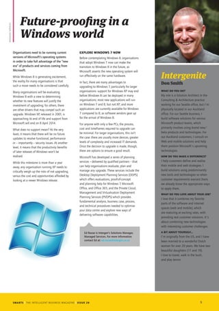 Intergen Smarts 29 (2012) | PDF