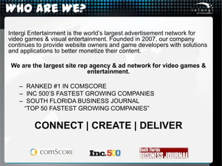 Intergi entertainment deck | PPT