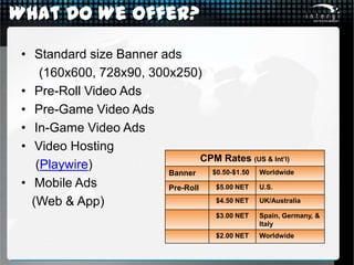 Intergi entertainment deck | PPT