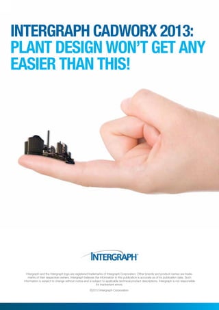 Intergraph cad worx_analysis_flyer_2012 | PDF