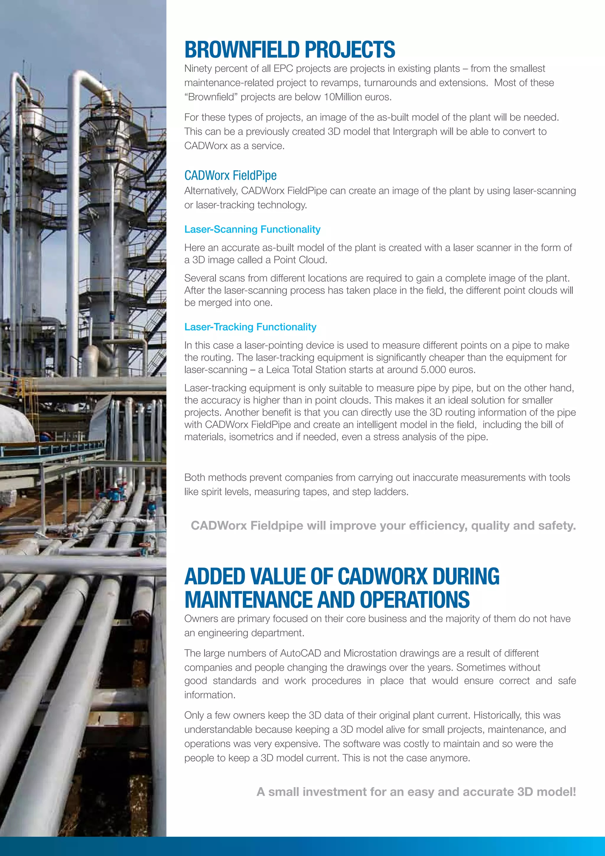 Intergraph CADWorx & Analysis Flyer | PDF