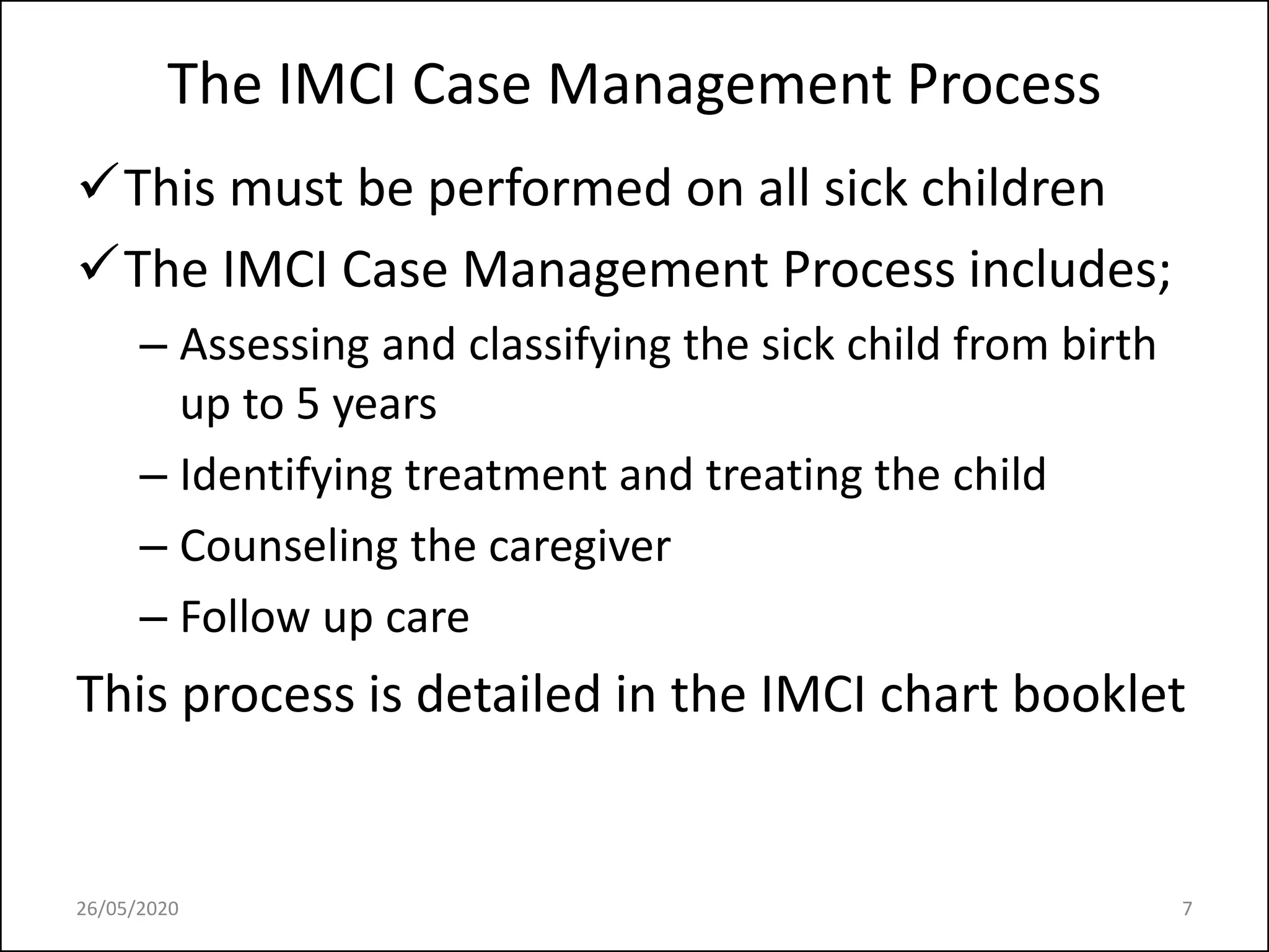 INTERGRATED MANAGEMENT OF CHILDHOOD ILLNESS(IMCI).pdf