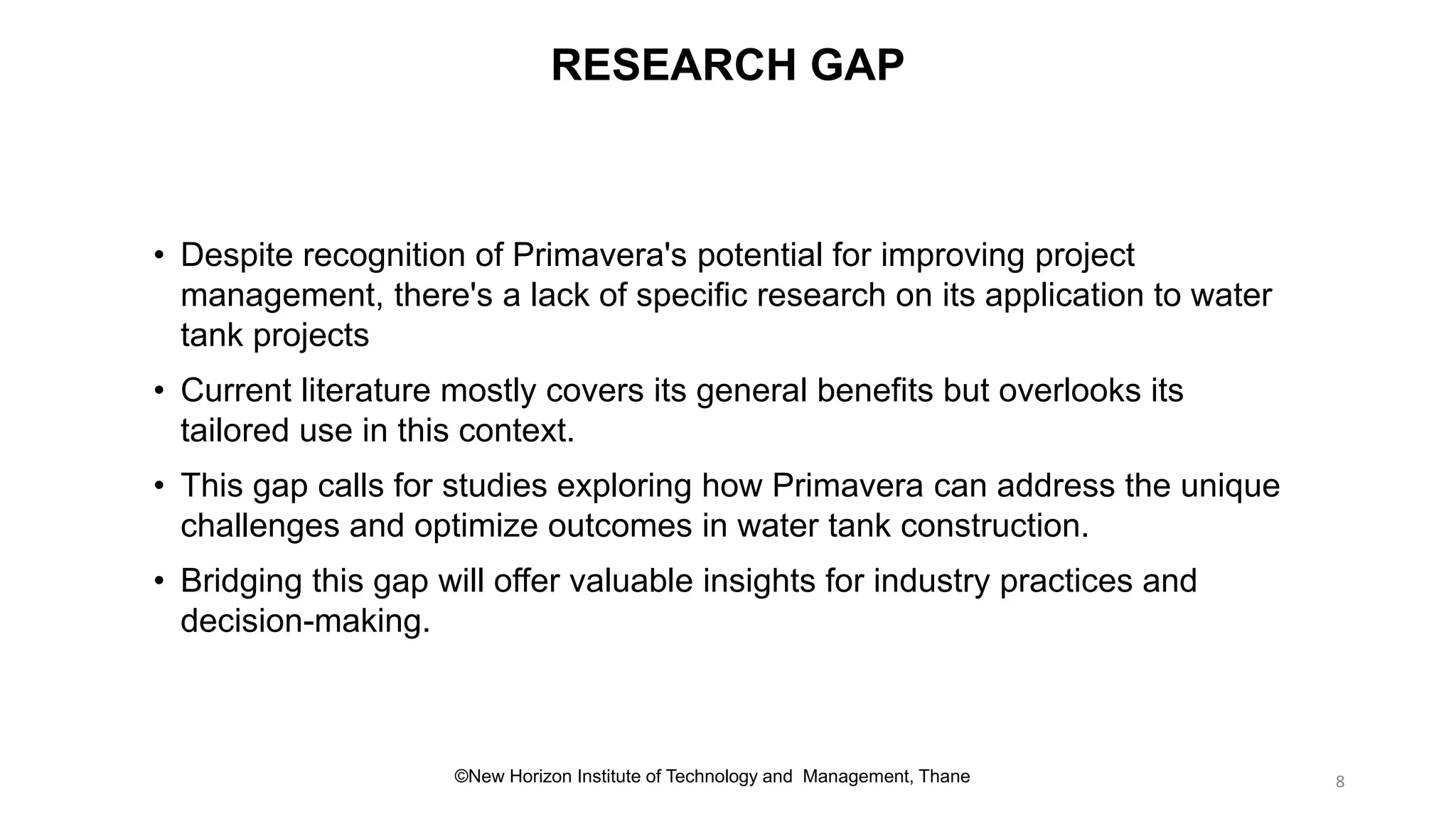 INTERGRATION OF PRIMAVERA FOR SMART CONSTRUCTION MANAGEMENT PPT (VIPUL ...