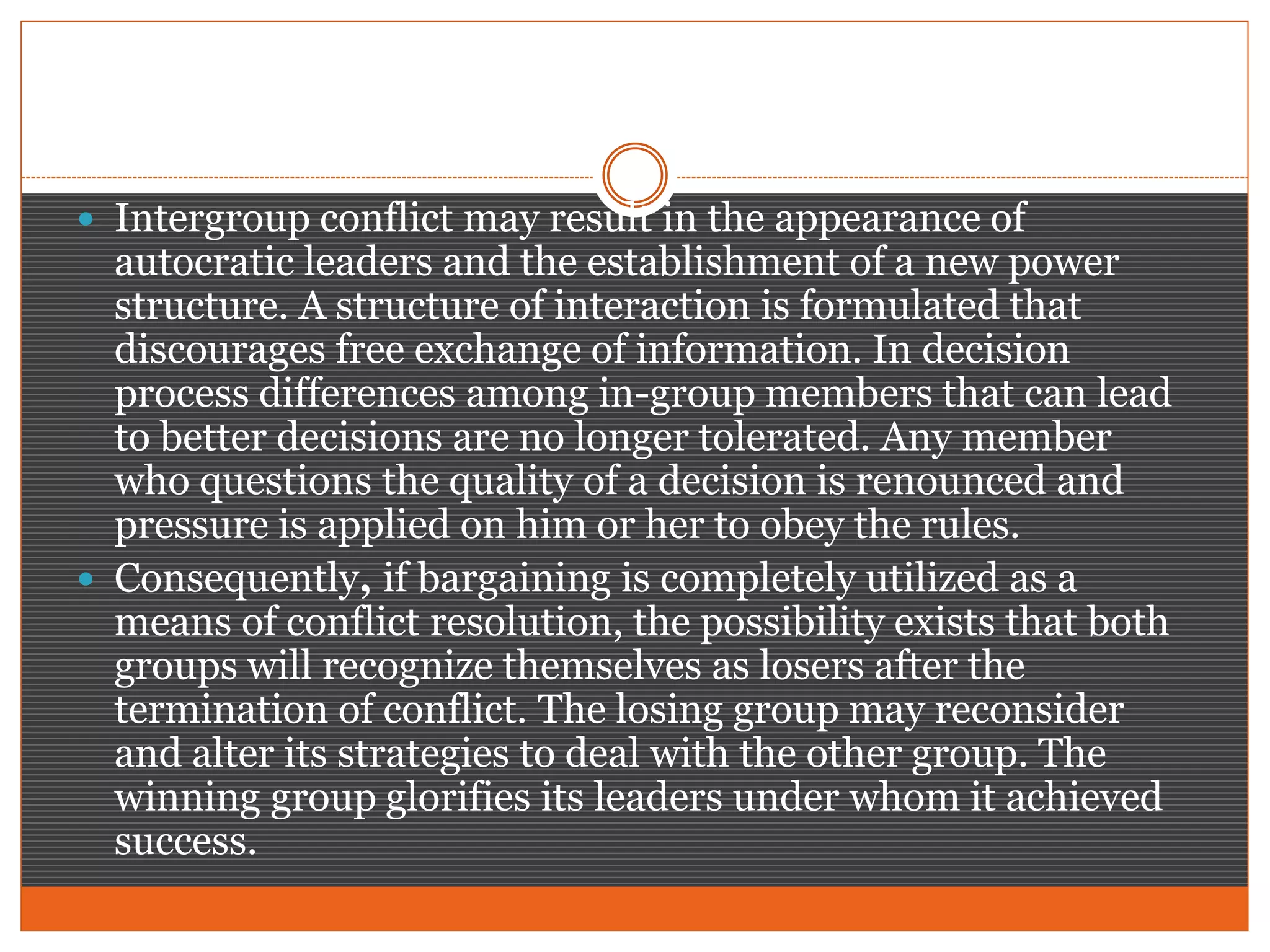 Intergroup Conflict | PPTX