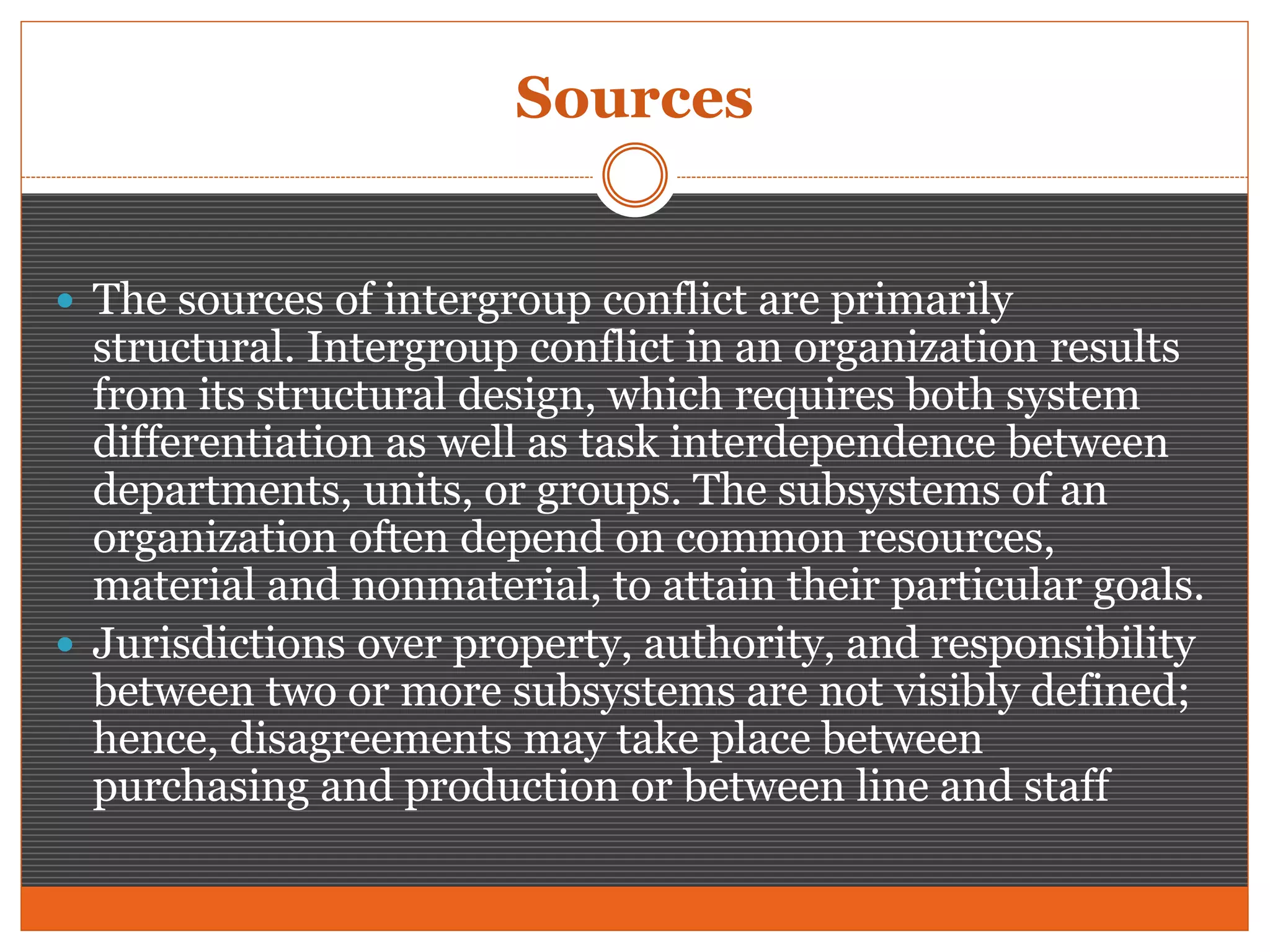 Intergroup Conflict | PPTX