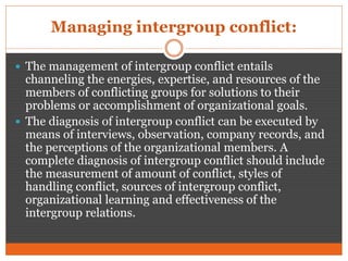 Intergroup Conflict | PPTX