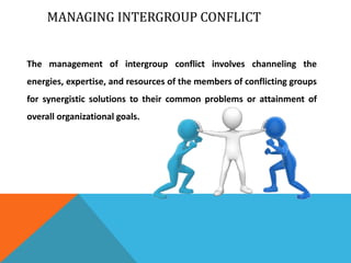 Intergroup conflict | PPTX