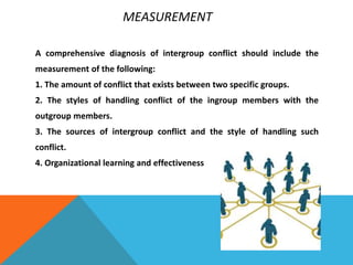 Intergroup conflict | PPTX