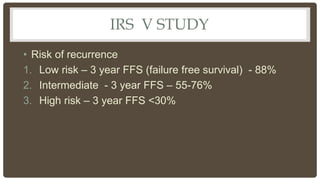 Inter group rhabdomyosarcoma study group (irsg) | PPTX