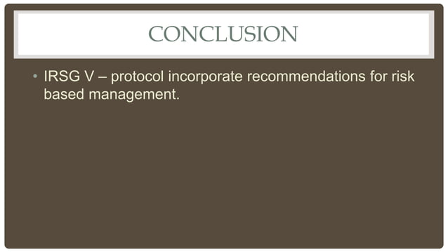 Inter group rhabdomyosarcoma study group (irsg) | PPTX