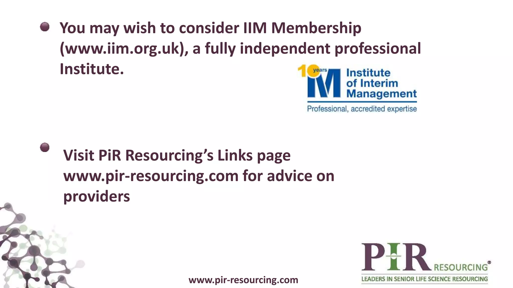 Interim checklist | PPT