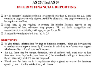 Interim financial Reporting Ind As - 34 | PPTX