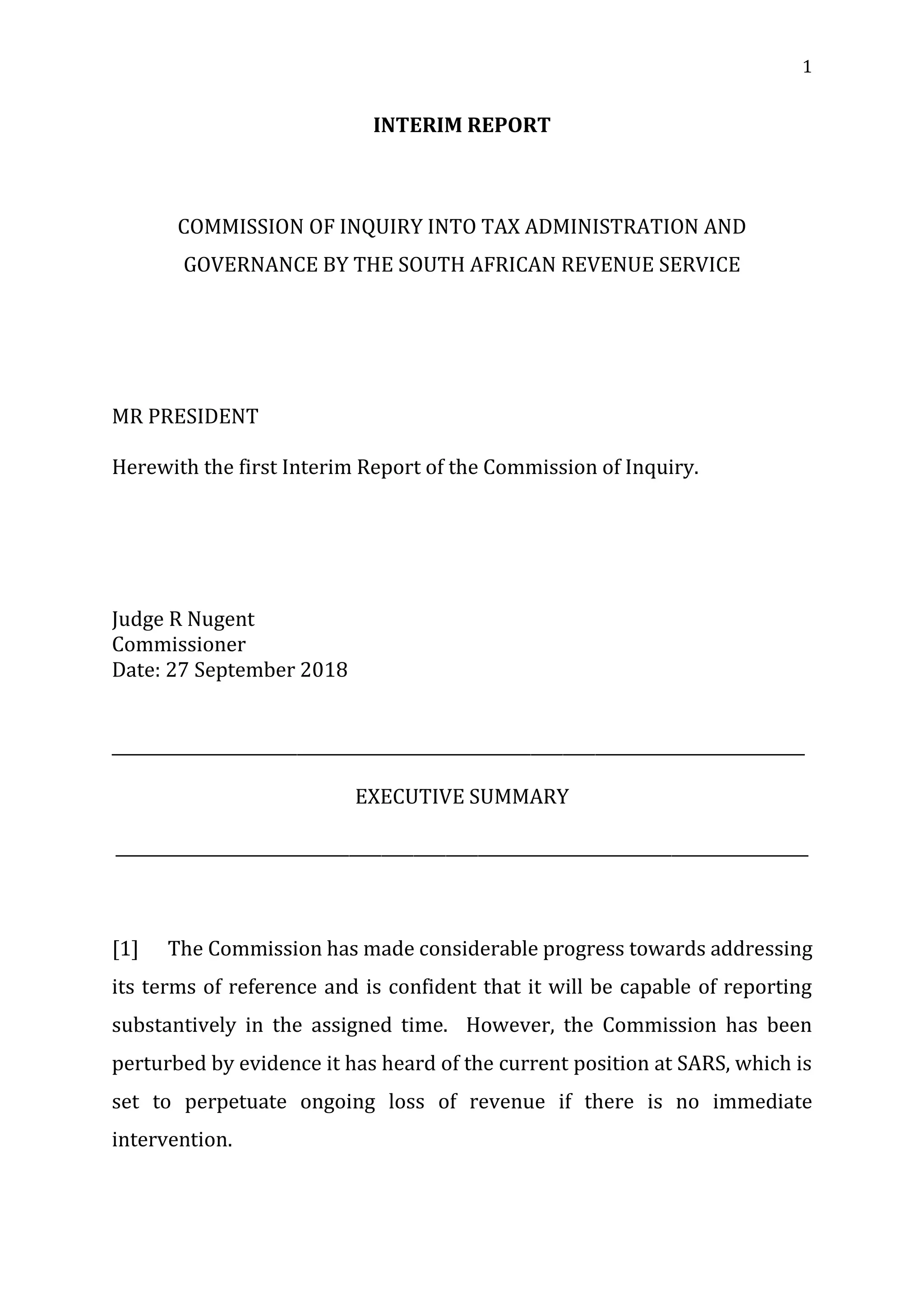 Interim Report | PDF