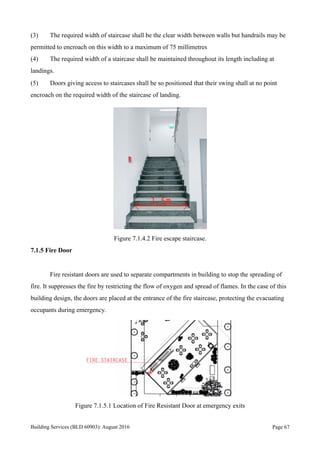 BSC (H) ARCHITECTURE DEGREE SEM 4 BUIDLING SERVICES REPORT FINAL | PDF