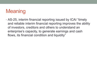 Interim reporting | PPTX